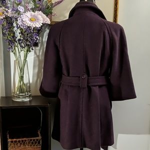 GAP | Jackets & Coats | Gorgeous Gap Purple Wool Coat | Poshmark